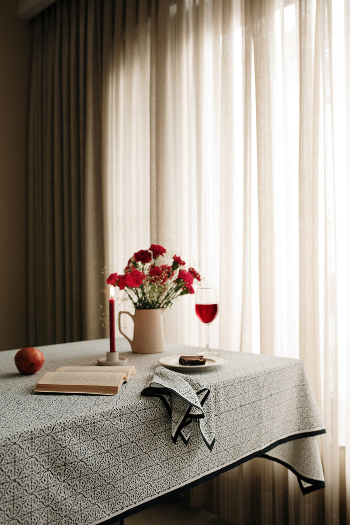Mehrab Blockprinted Tablecloth
