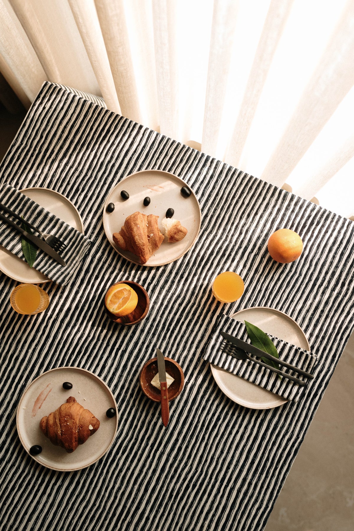 Solae Blockprinted Tablecloth